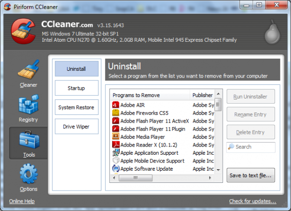 CCleaner 3.15 improves like a well-aged wine - BetaNews