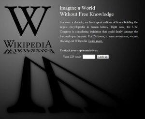 Wikipedia goes dark for 24 hours - BetaNews