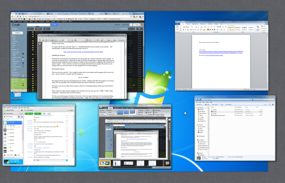 Mission Control Expose Clone Brings Some Of OS X s Best UI Features To Windows