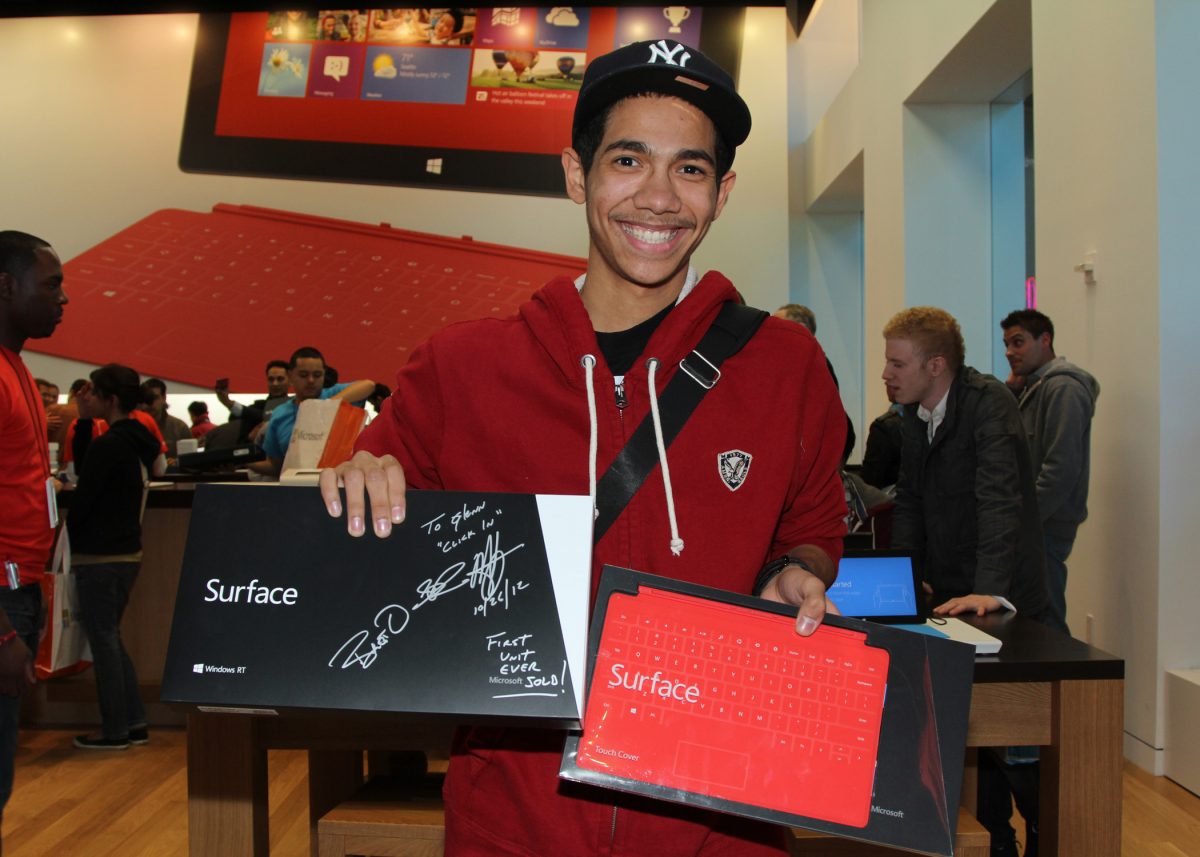 Surface available at Microsoft retail stores in Canada and United ...