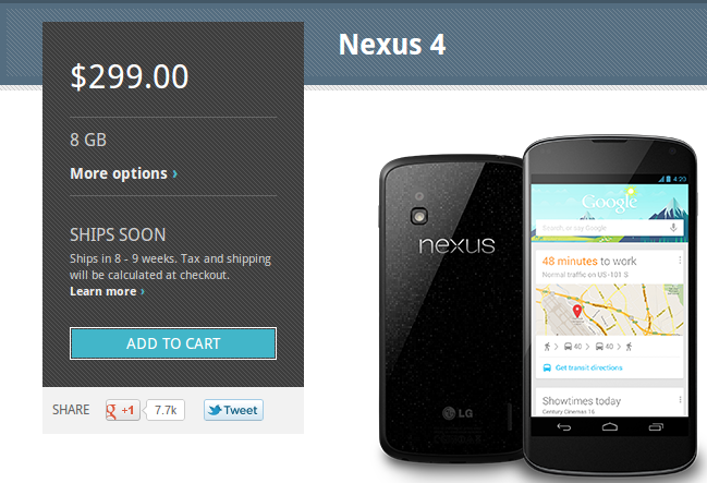 Google Play redefines 'sold out' - BetaNews