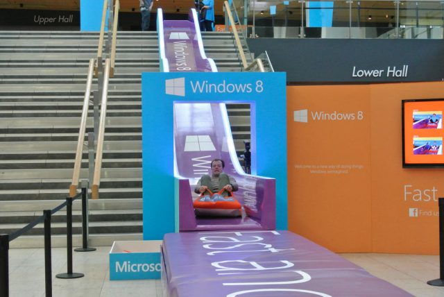 Microsoft promotes Windows 8 with 'fast and fun' slide - BetaNews