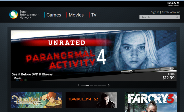 Sony Entertainment Network launches with movies, games and TV shows ...