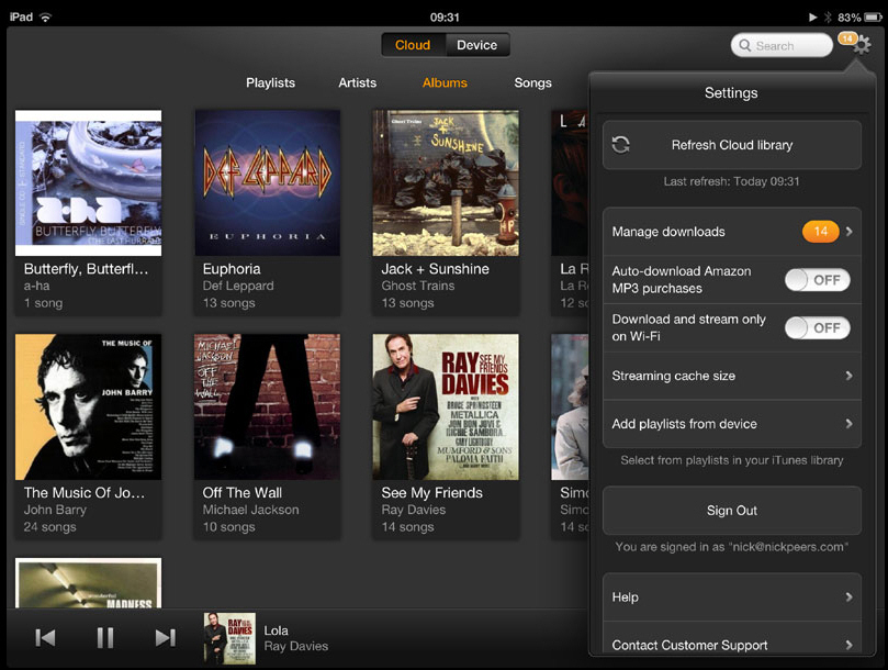 Amazon Cloud Player now available on iPad - BetaNews