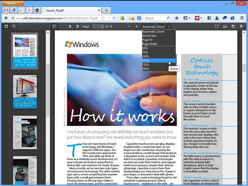 Firefox 19 debuts a built-in PDF viewer and other improvements - BetaNews