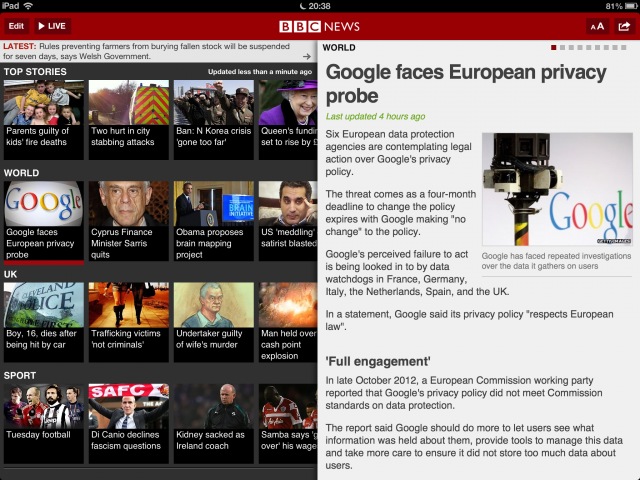 BBC updates its news app - BetaNews