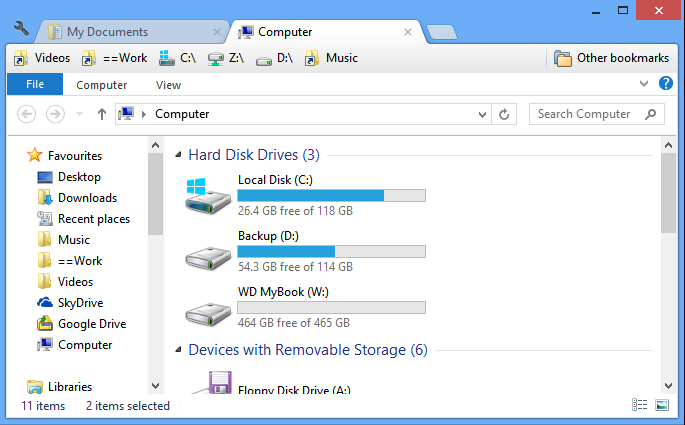 Clover 3 adds tabs and additional navigation features to Explorer ...
