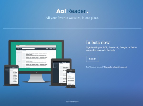 AOL takes the wraps off its own Google Reader replacement - launches Monday - BetaNews