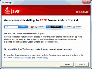 The Ask Toolbar is another reason to avoid Java - BetaNews