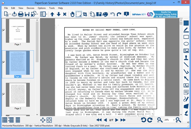 PaperScan Free 2.0 broadens web-format support, promises faster file ...