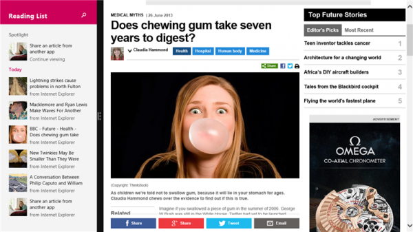 Microsoft showcases new Internet Explorer 11 features in Windows 8.1 ...