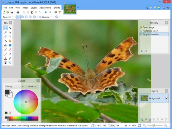 First Paint.NET 4.0 alpha arrives, offers new features, tweaks and performance improvements ...