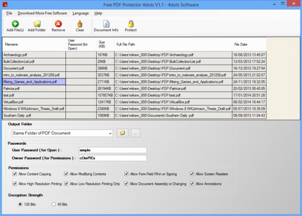 Password-protect your PDFs with Free PDF Protector - BetaNews