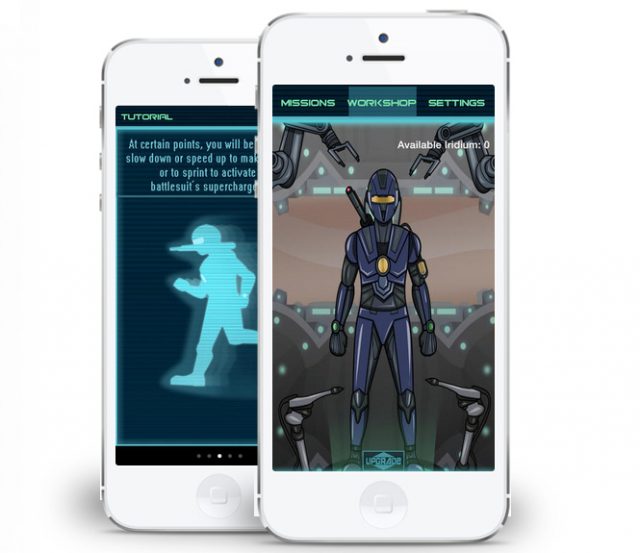 Overcome an alien invasion and get in shape at the same time with ...