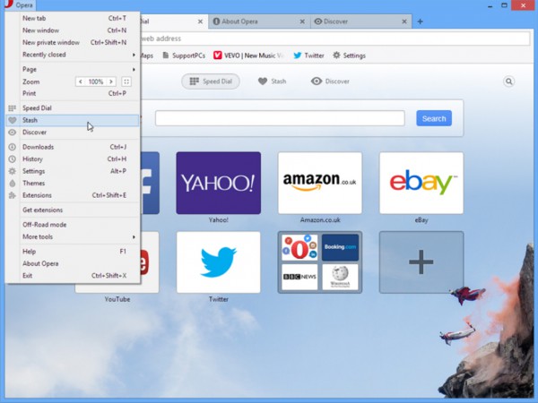 Opera 20 released, beefs up bookmarks bar, Speed Dial - BetaNews