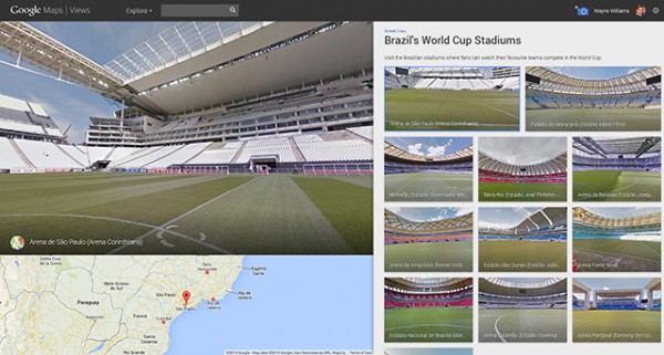 Google releases Street View imagery of all 12 World Cup stadiums - and ...
