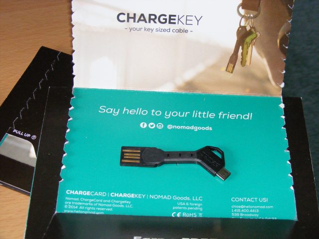 ChargeKey and ChargeCard ensure you’ll never be without a USB charger ...