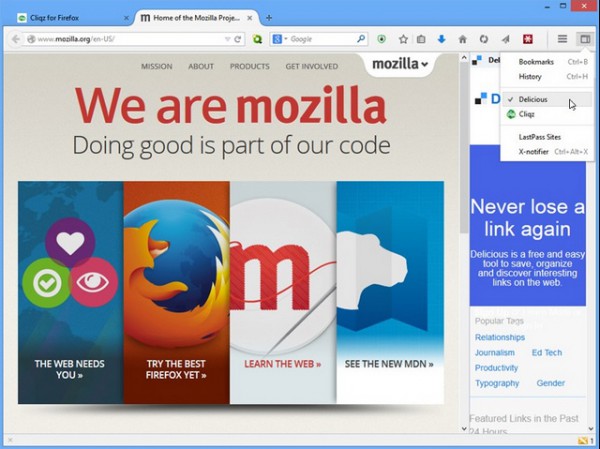 Firefox 30 adds new Sidebar button, GStreamer 1.0 support for Linux ...