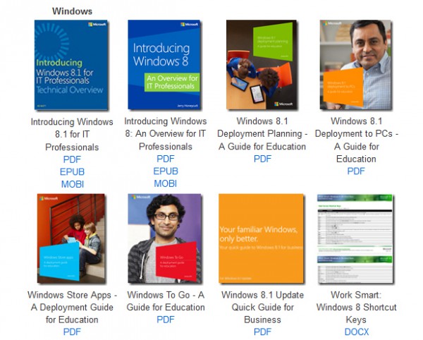 Microsoft gives away almost 300 ebooks - master Windows 8.1, Office 365 ...