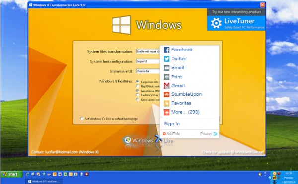 Windows 8 UX Pack and Windows 8 Transformation Pack adds further fixes ...