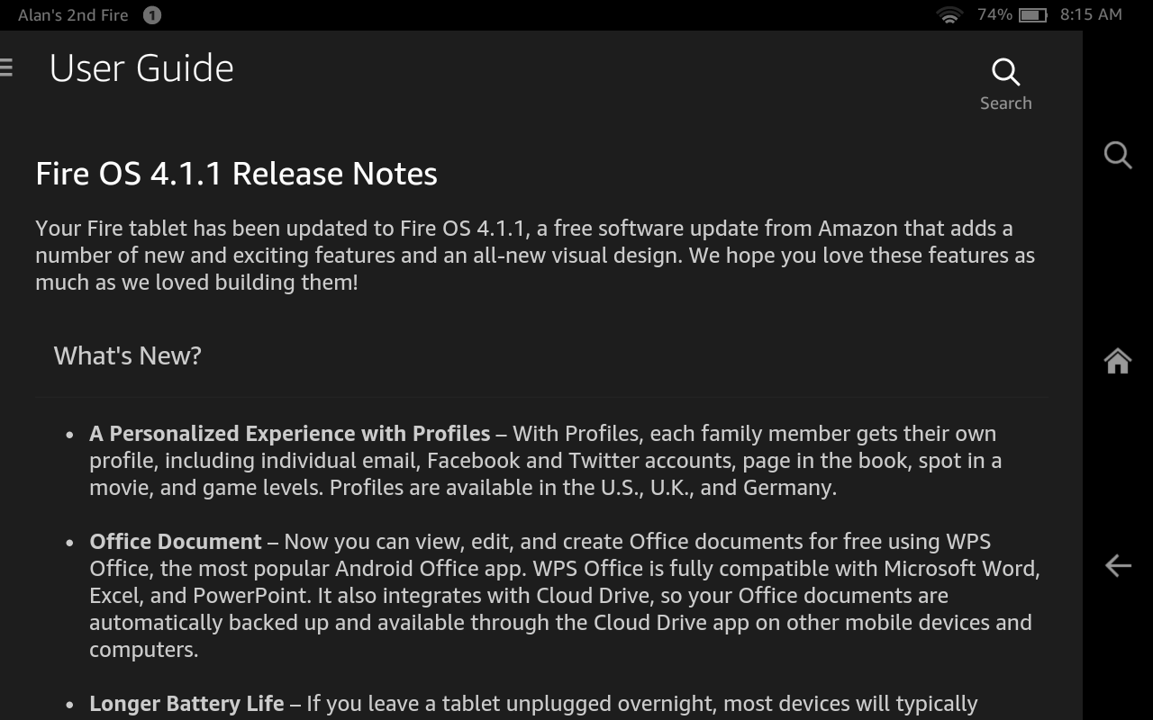 Amazon rolling out Fire OS 4.1.1 to its tablets - BetaNews