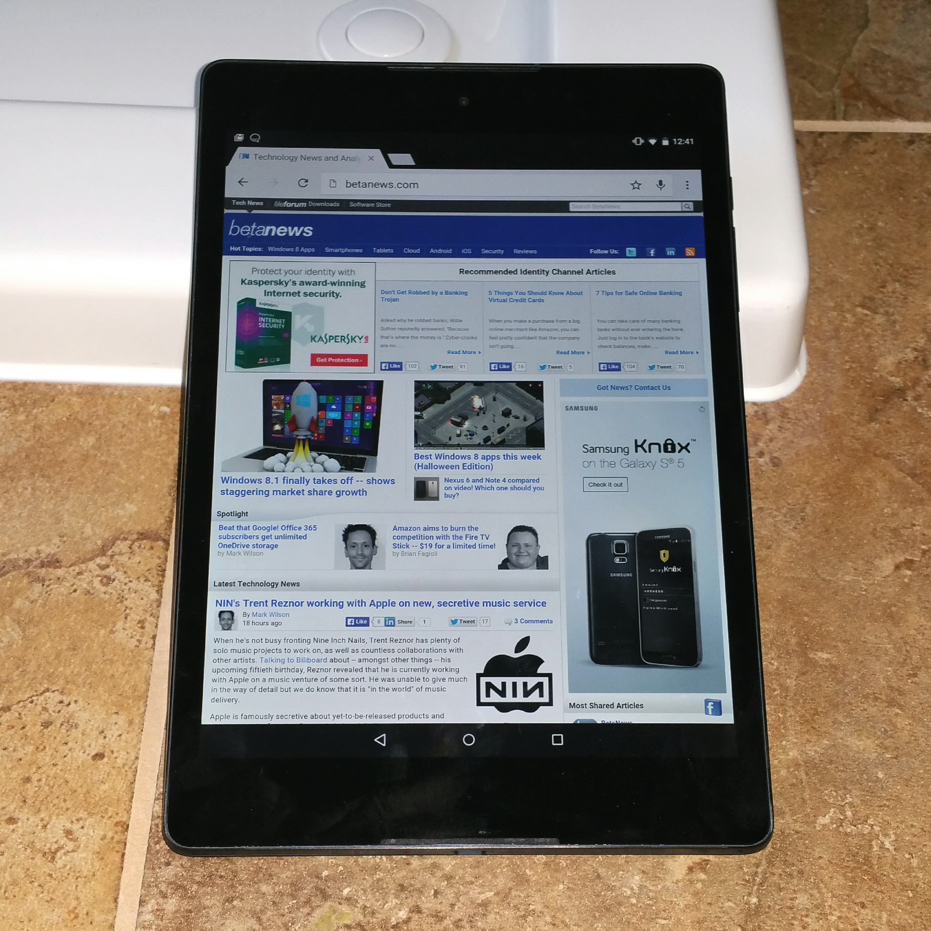 Nexus 9 - The first 'magical' Android tablet [Review] - BetaNews