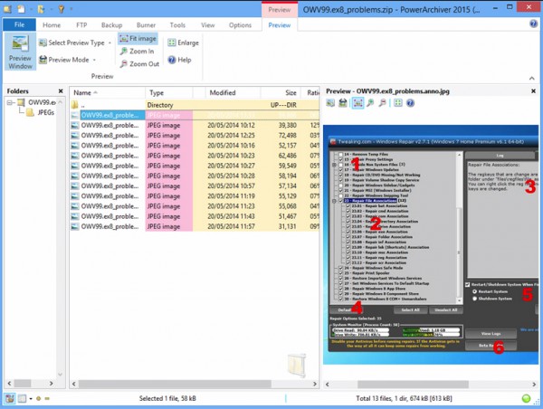 PowerArchiver 2015 adds new Explorer preview extension, tweaks user interface - BetaNews