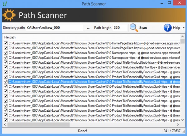 Check for 'too long' file paths with Path Scanner - BetaNews