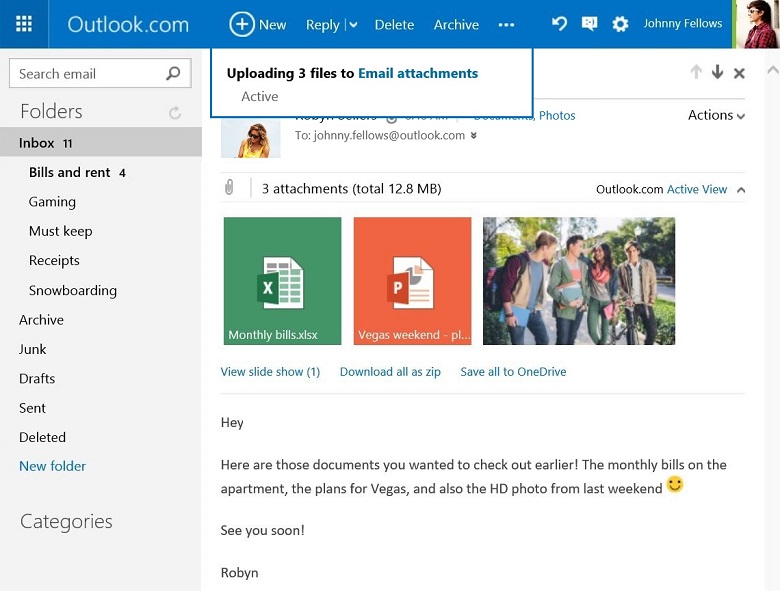 Save Outlook Email Attachments Directly To OneDrive With A Single Click