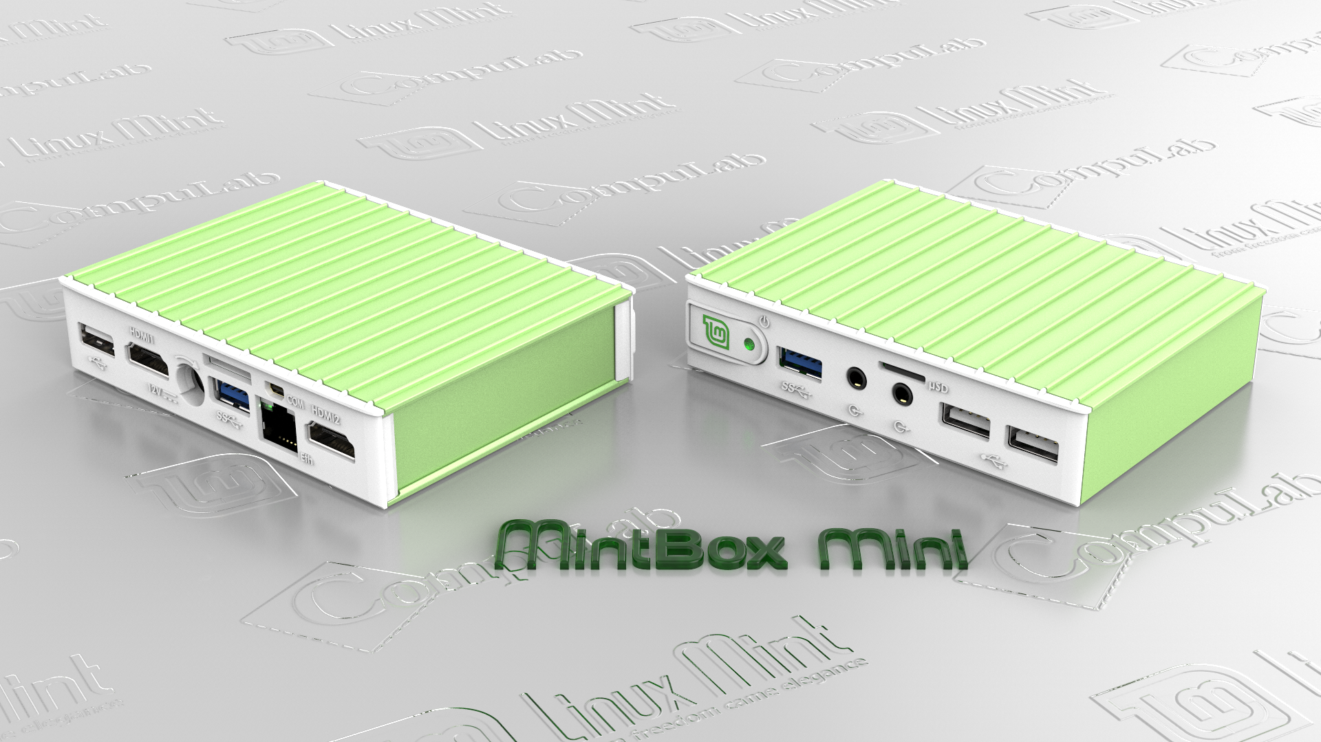 CompuLab MintBox Mini is a cute and diminutive Linux Mint computer ...