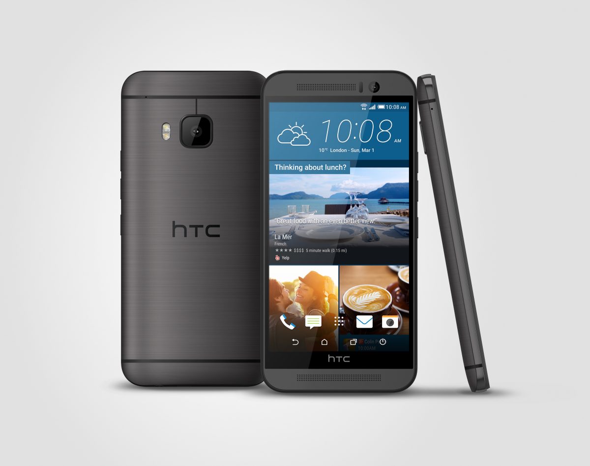 HTC unveils One M9 Android smartphone, Grip wearable, and Vive virtual ...