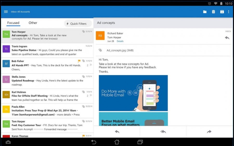 Outlook for Android comes out of preview - BetaNews