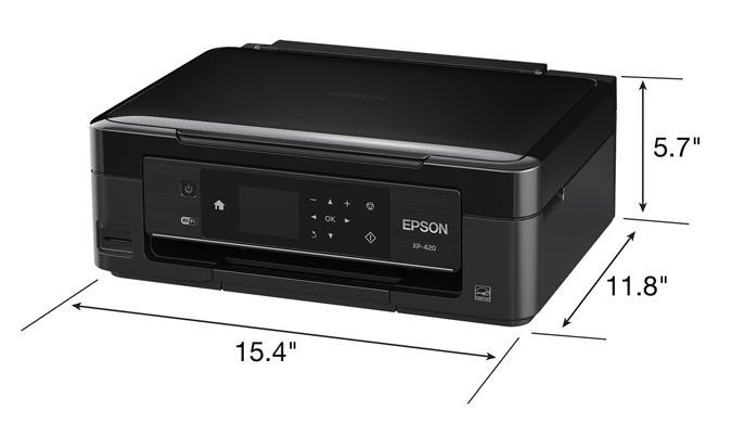 Epson Expression Home XP-420 Small-in-One printer is inexpensive ...