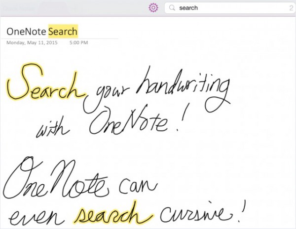 Microsoft brings searchable handwriting and Apple Watch support to ...