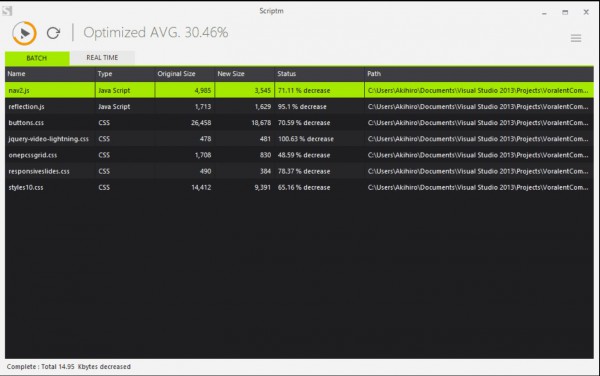 Optimize Css And Javascripts With Scriptm Betanews