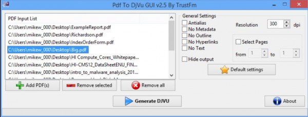 Shrink your PDFs with PDF to DjVu GUI - BetaNews