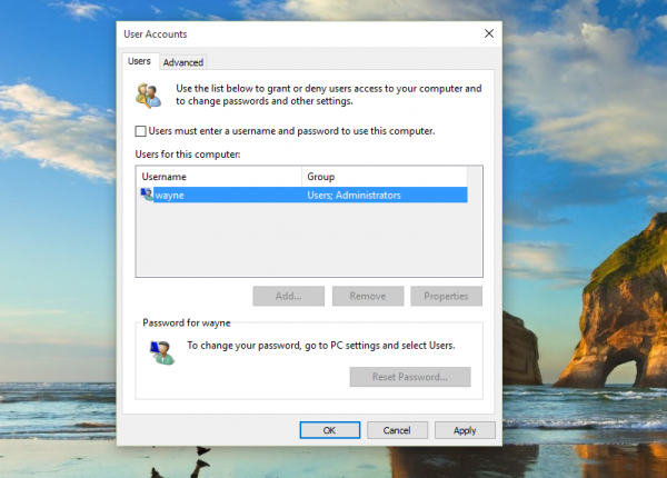 Automate login and bypass the lock screen in Windows 10 - BetaNews