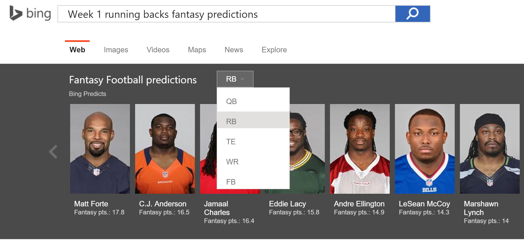 Bing can help you win your NFL fantasy football league - BetaNews