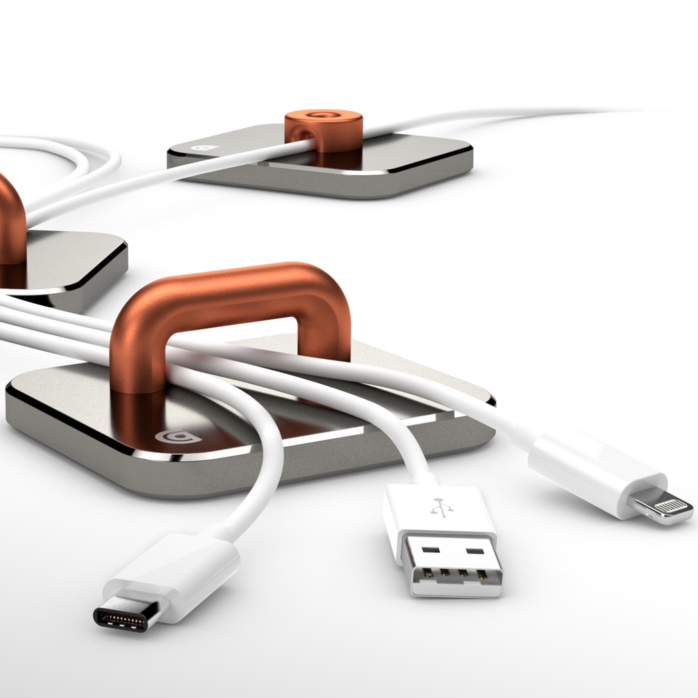 Griffin Guide Cable Management System stops wires from falling behind ...