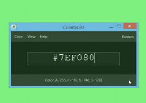 Colortypist is a full-screen color viewer - BetaNews