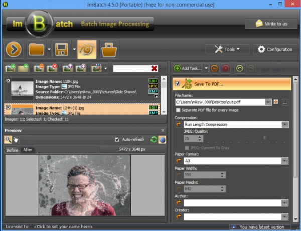 ImBatch adds more 'image to PDF' power - BetaNews