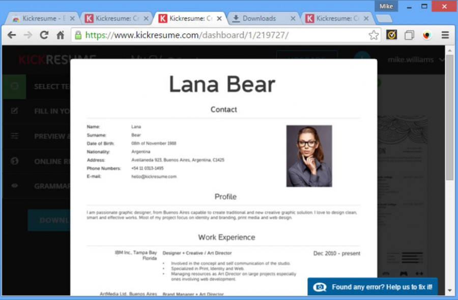 Create and share your CV in minutes with Kickresume - BetaNews