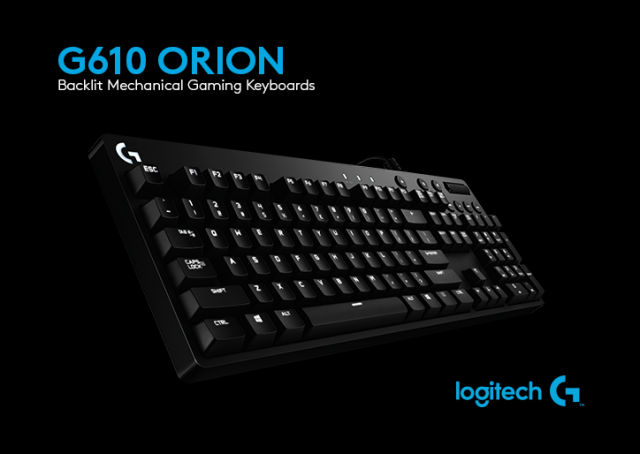 Logitech unveils G610 Orion Brown and Red Cherry MX mechanical gaming ...