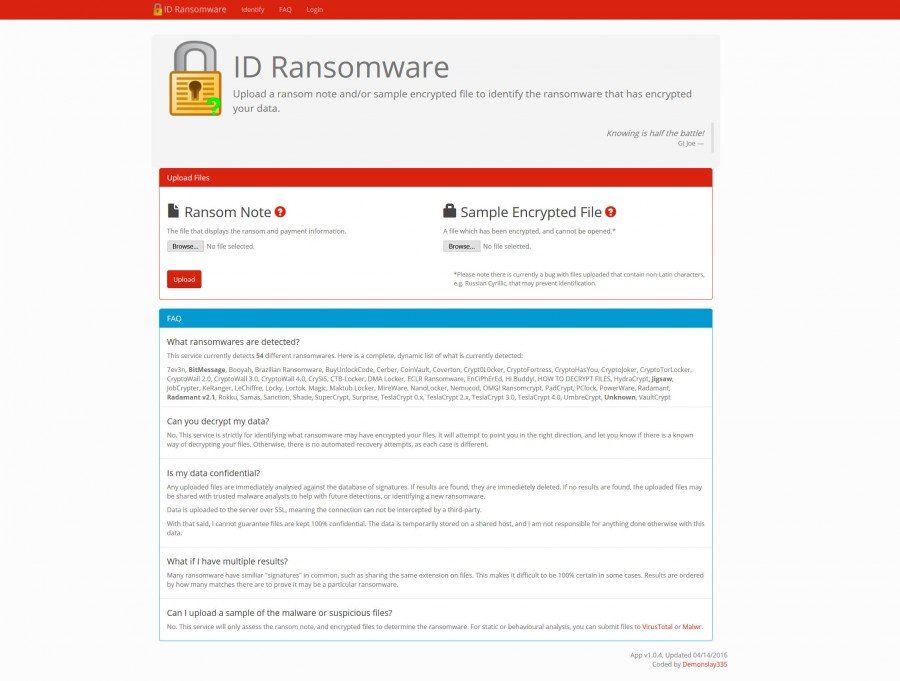 Identify the ransomware that's encrypted your data - BetaNews