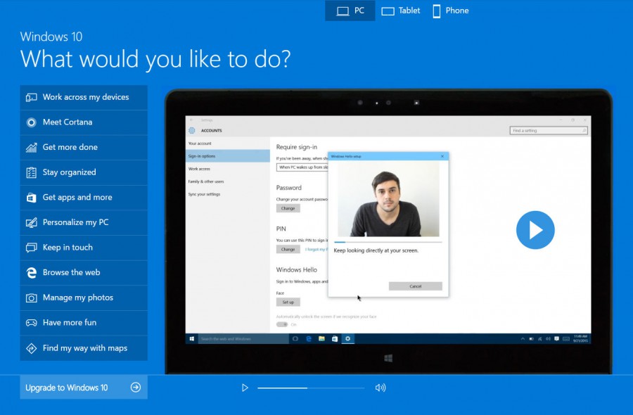 Can Microsoft's online demo persuade you to upgrade to Windows 10 ...