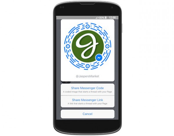 Facebook encourages conversation with Messenger Links and QR-like ...