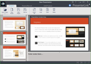 Build, record and broadcast presentations with CyberLink PresenterLink+ ...