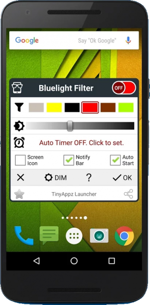 Bluelight Filter Android app helps you reduce eye strain and sleep ...