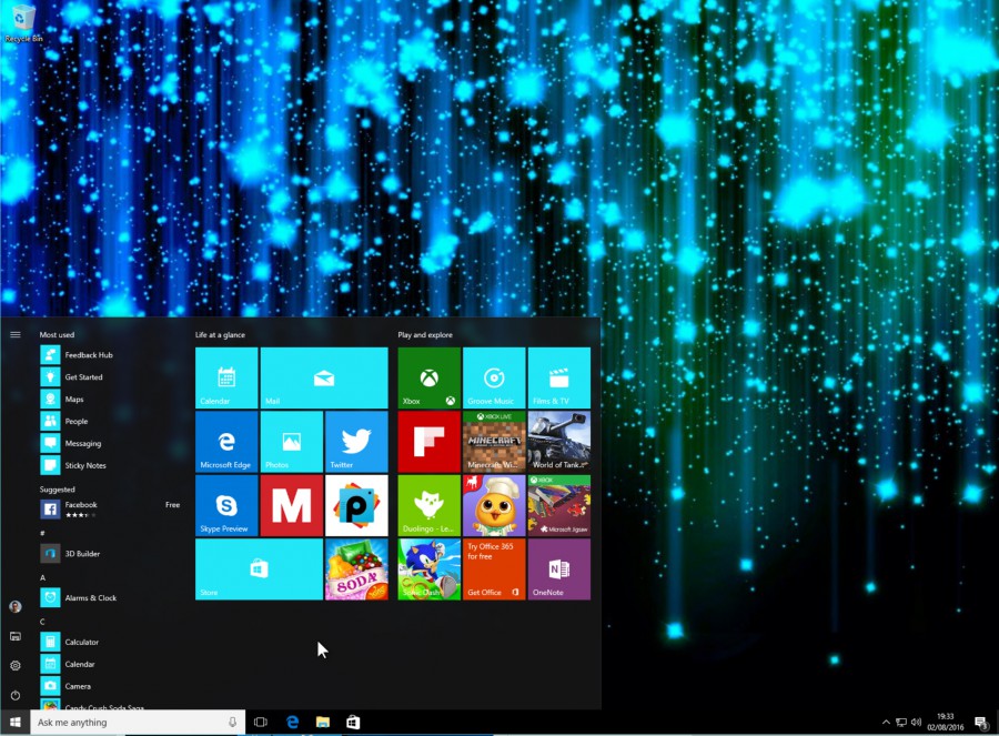 Get started with Windows 10 Anniversary Update's revamped Start menu ...
