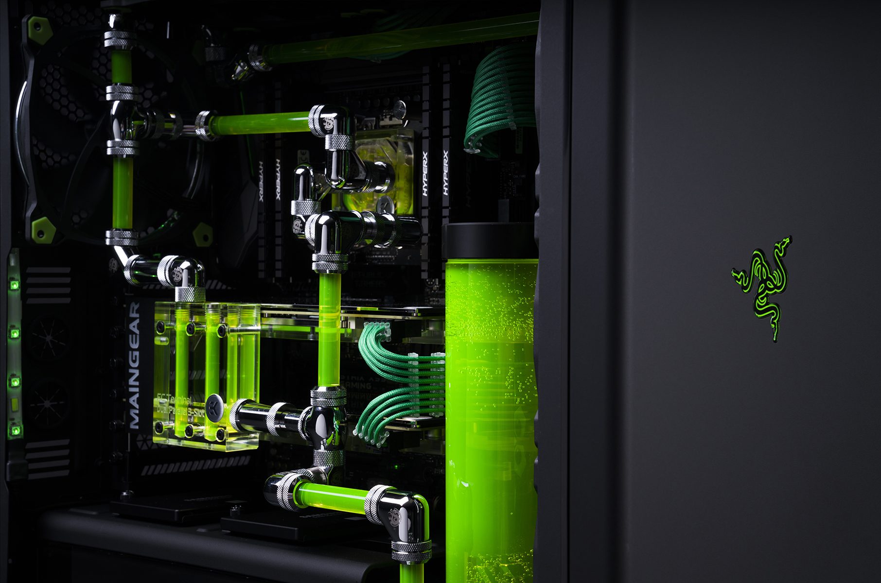 MAINGEAR R1 RAZER Edition - gaming PC excellence bred from ...